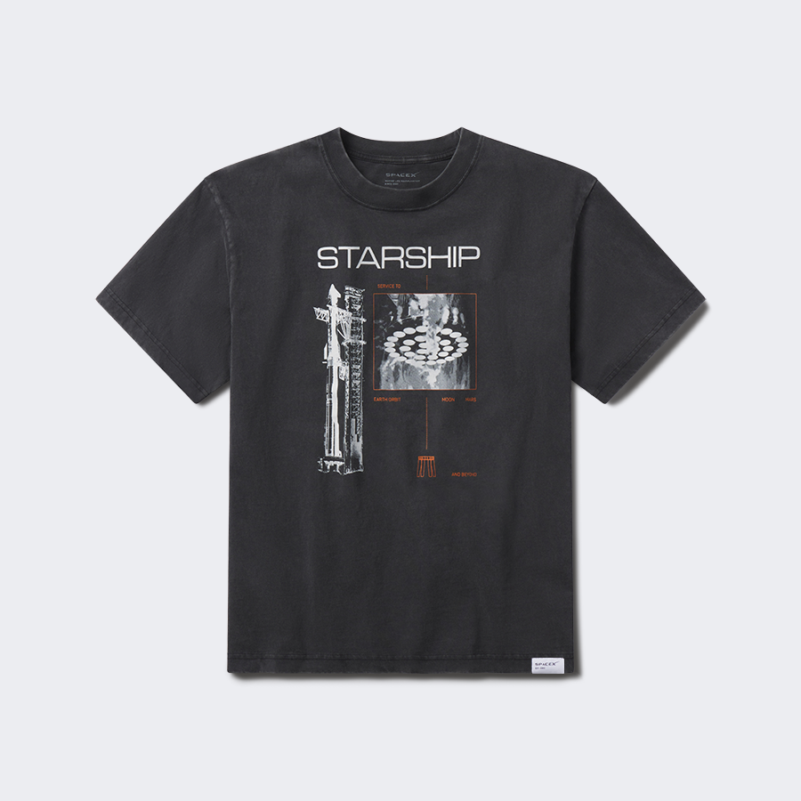 UNISEX SPACEX STARSHIP VINTAGE T-SHIRT – SpaceX Store