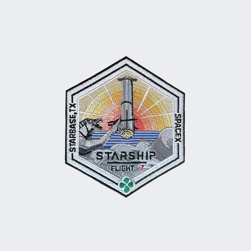 Starship Flight 7 Mission Patch – SpaceX Store