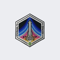 Starship Flight 8 Mission Patch – SpaceX Store
